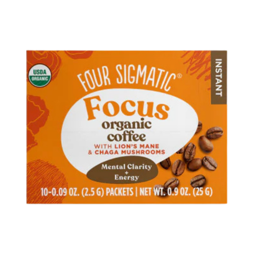 Focus Organic Coffee (Instant) – Four Sigmatic – TheraStore
